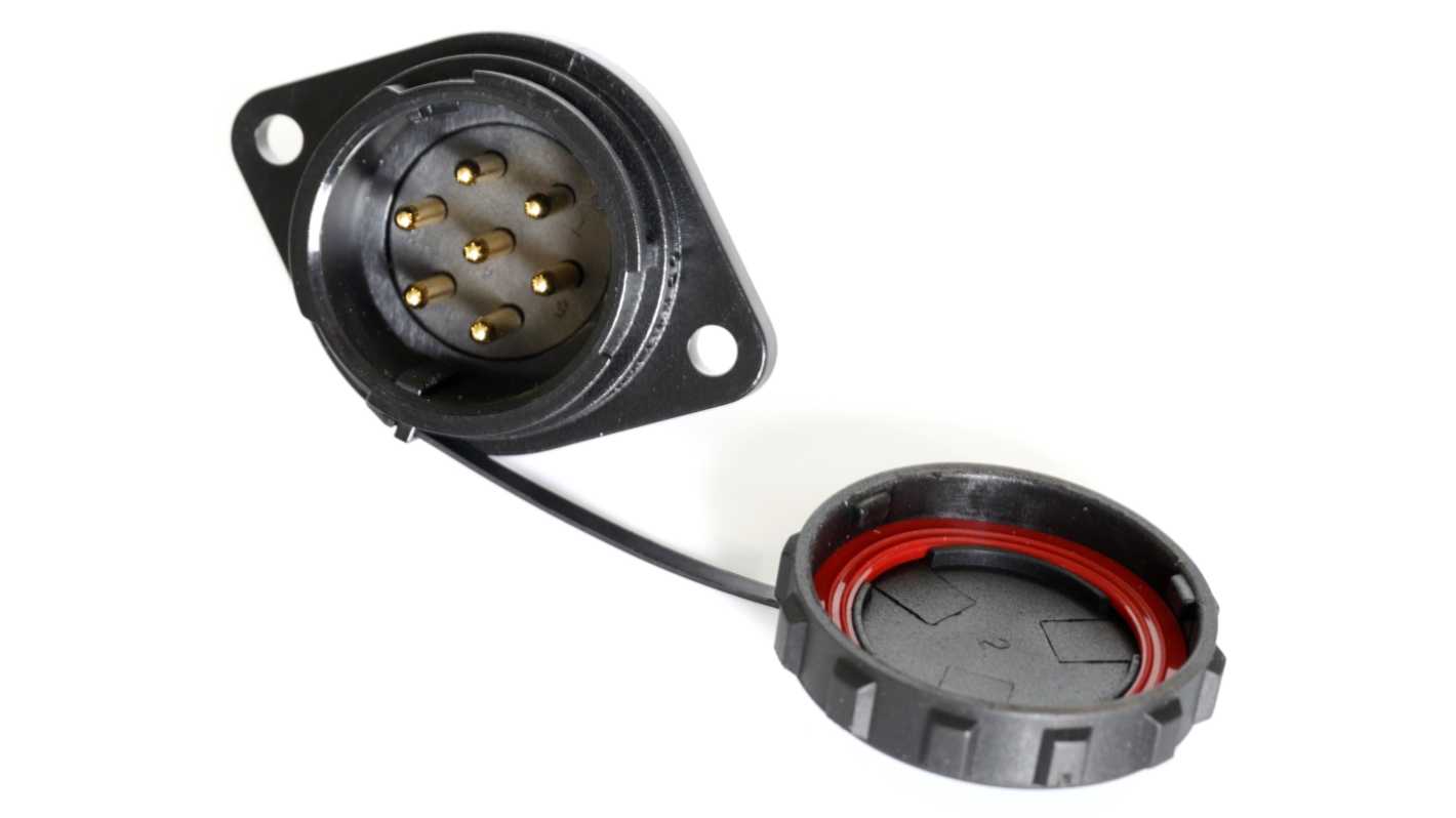 RS PRO Circular Connector, 7 Contacts, Panel Mount, Plug, Male, IP67 | RS