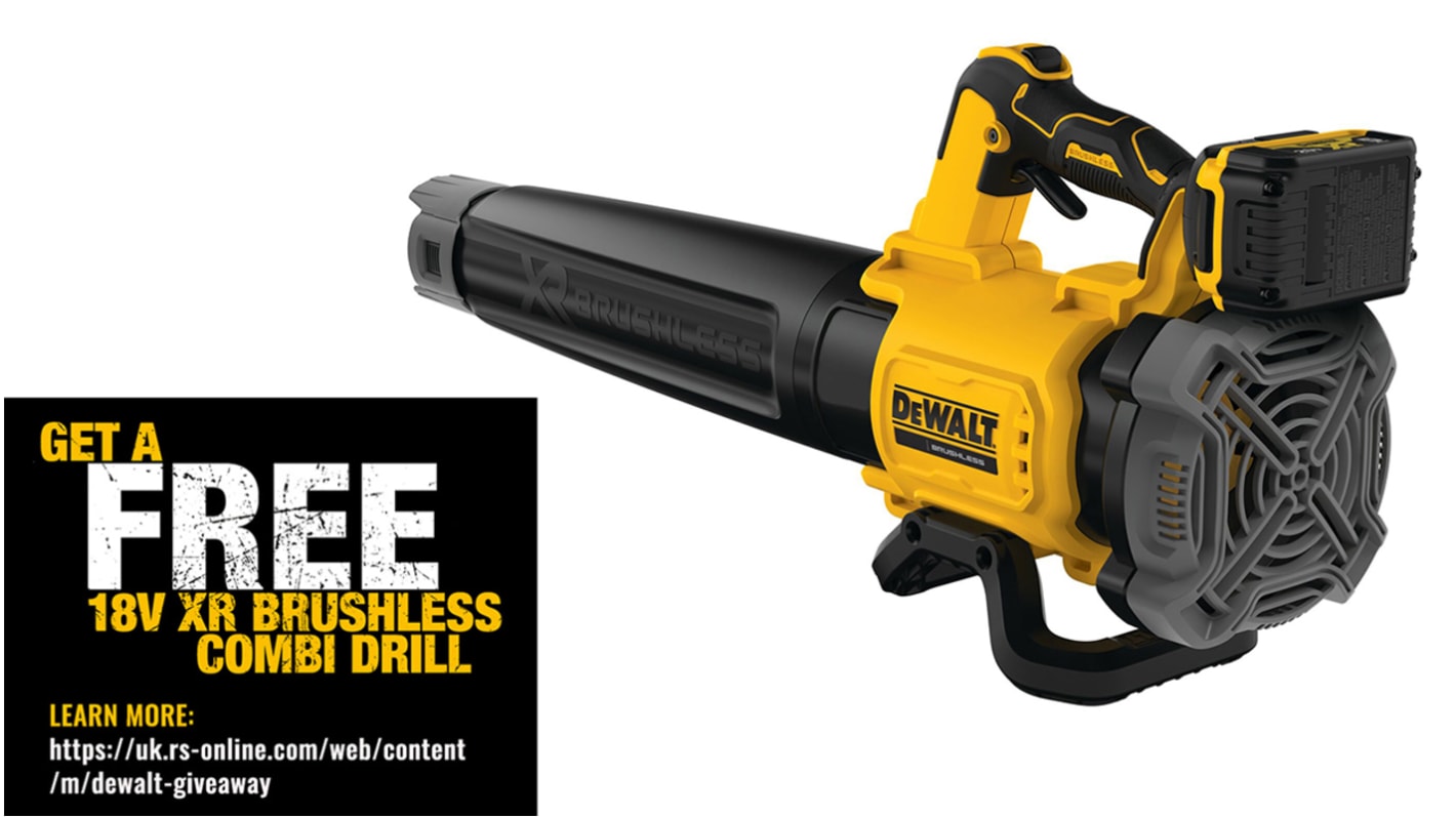 DCMBL562P1-GB | DeWALT DCMBL562 18V Cordless Leaf Blower | RS