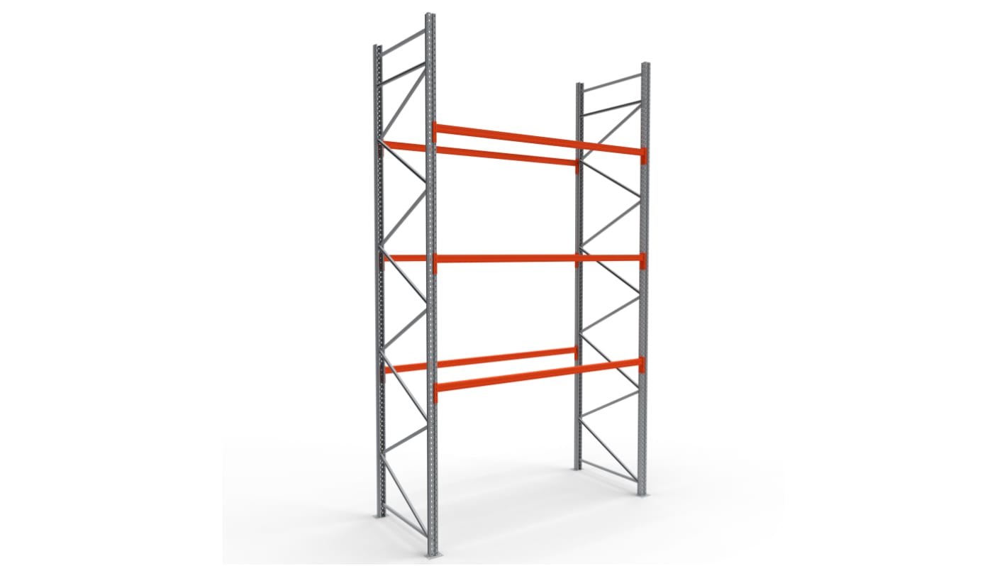 AXZRACKPAL4533ED2 | Manorga Steel Galvanised, Orange Storage Racking ...
