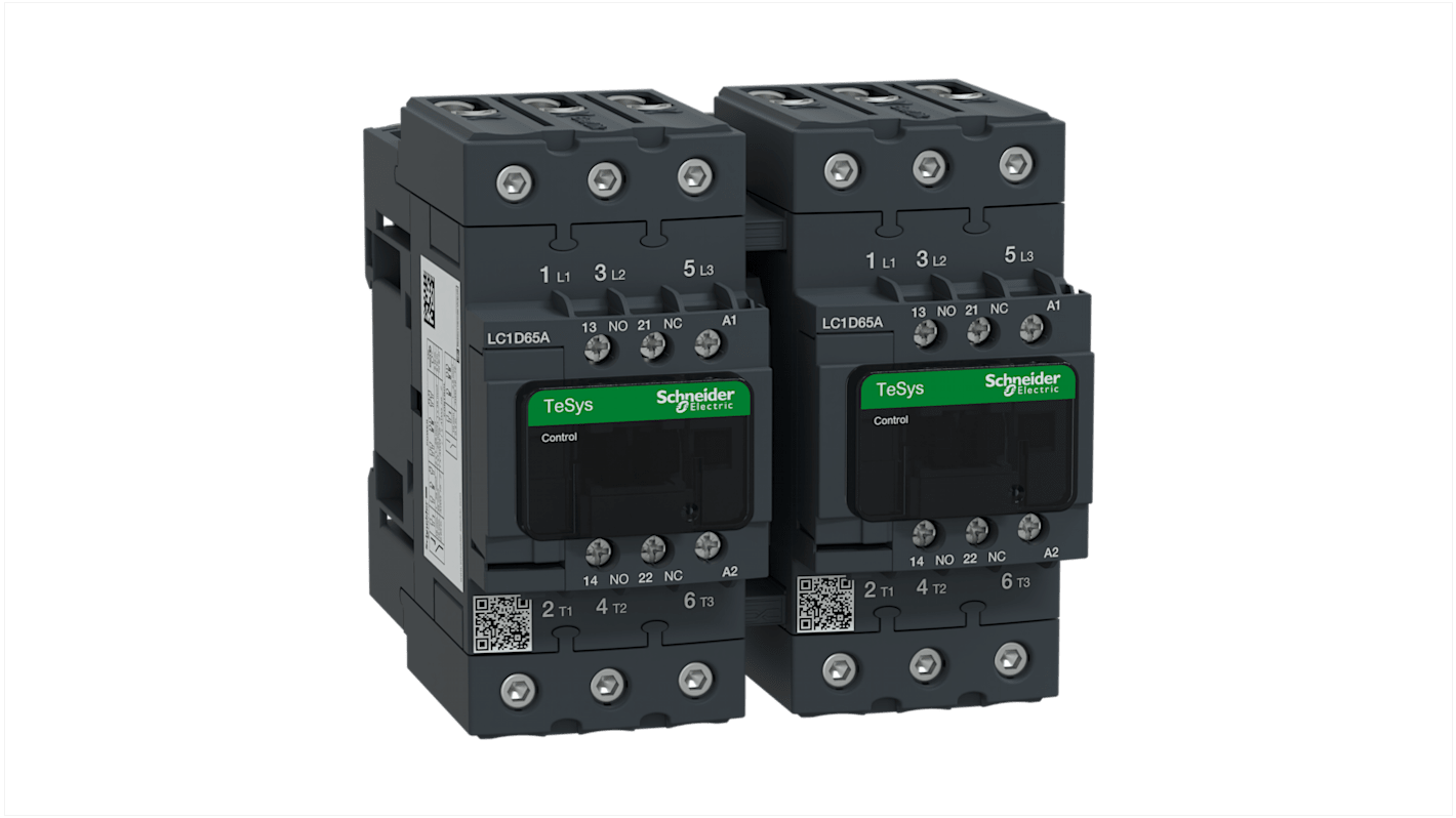 LC2D65AB7 | Schneider Electric TeSys D LC2D Reversing Contactor, 3-Pole ...