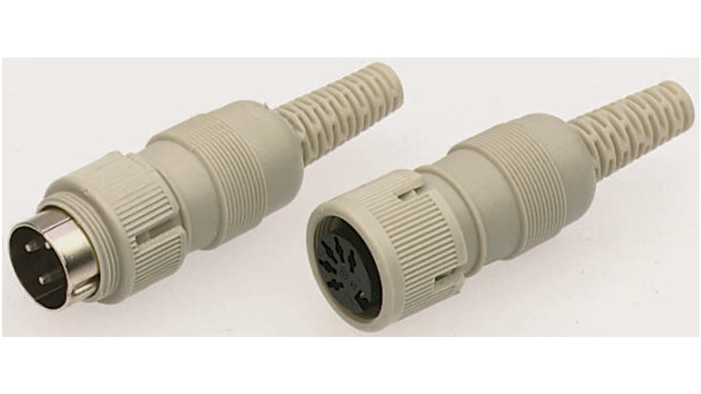 930538517 MAK 8100 S | Hirschmann, MAK 8 Pole Din Socket, DIN 41524, 4A ...