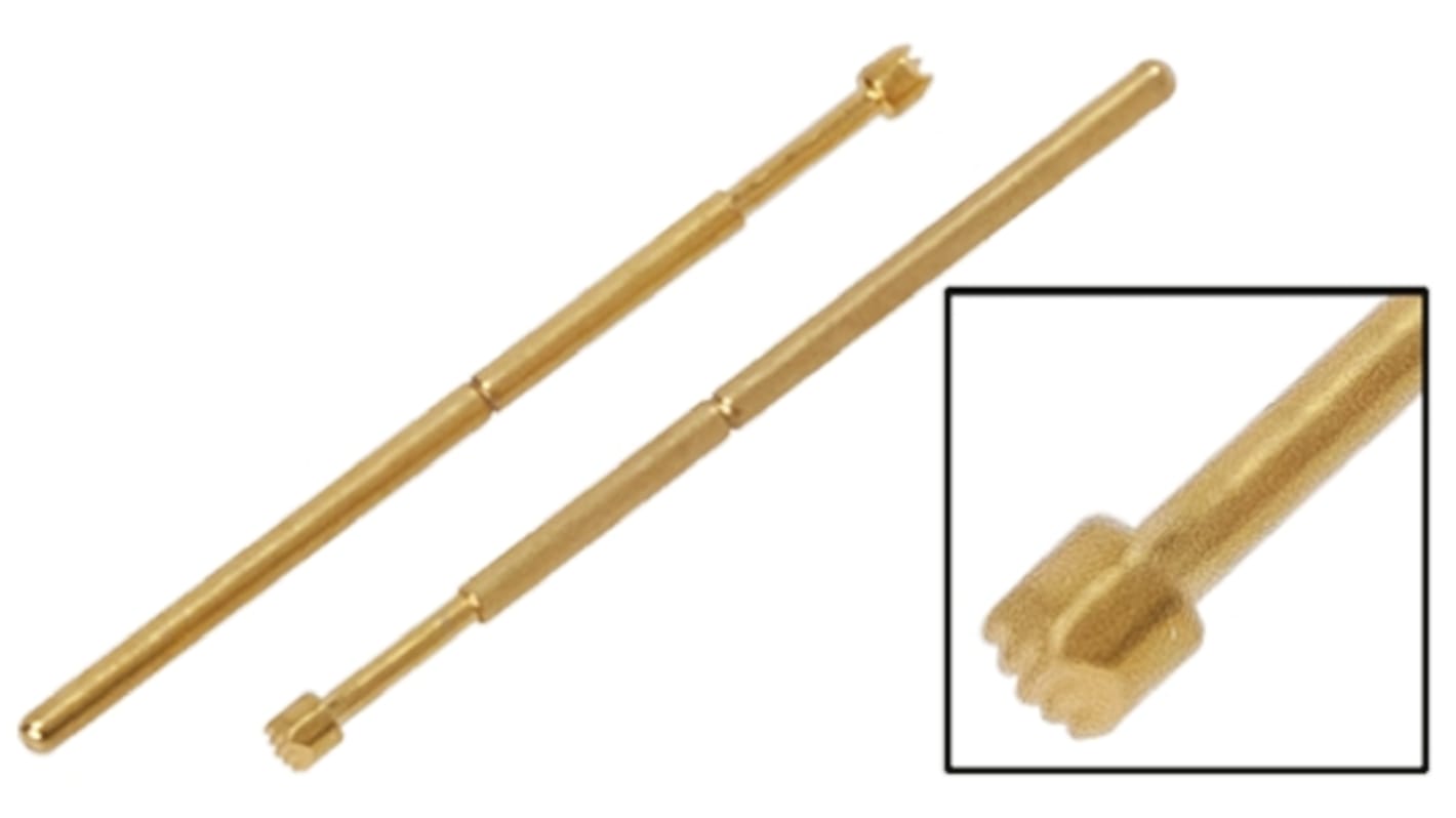 P13-4023 | HARWIN Spring Test Probe With Serrated Tip | RS