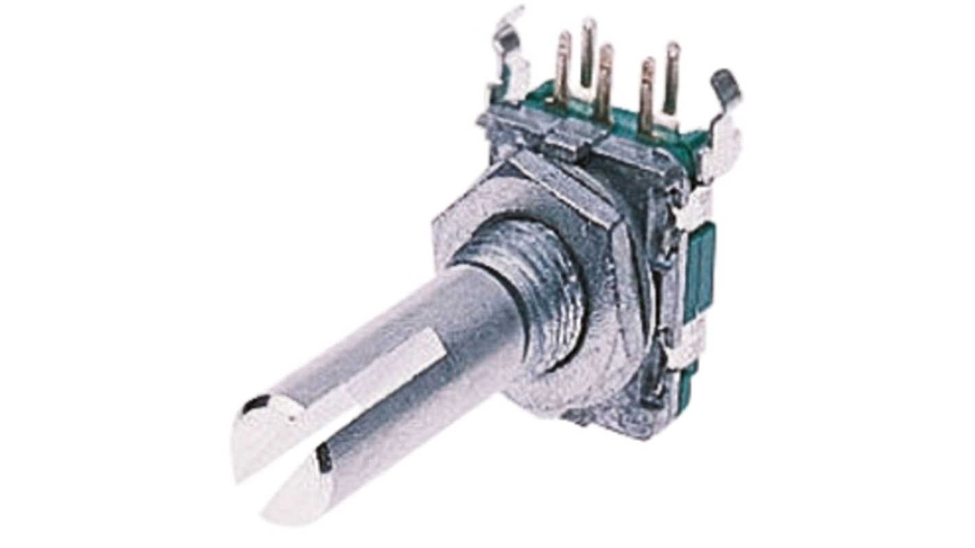EC11B152420Q | Alps 15 Pulse Mechanical Rotary Encoder Flat Shaft (Not ...