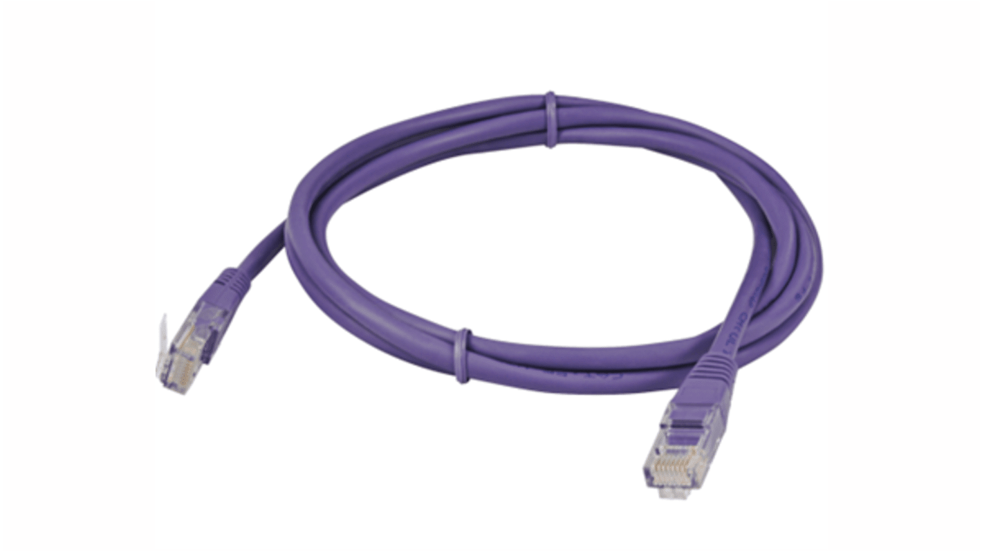 RS PRO Cat5e Straight Male RJ45 to Straight Male RJ45 Ethernet Cable ...