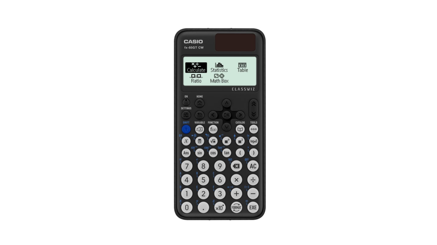 FX-85GTCW-W-UT | Casio Battery & Solar Powered Scientific Calculator | RS
