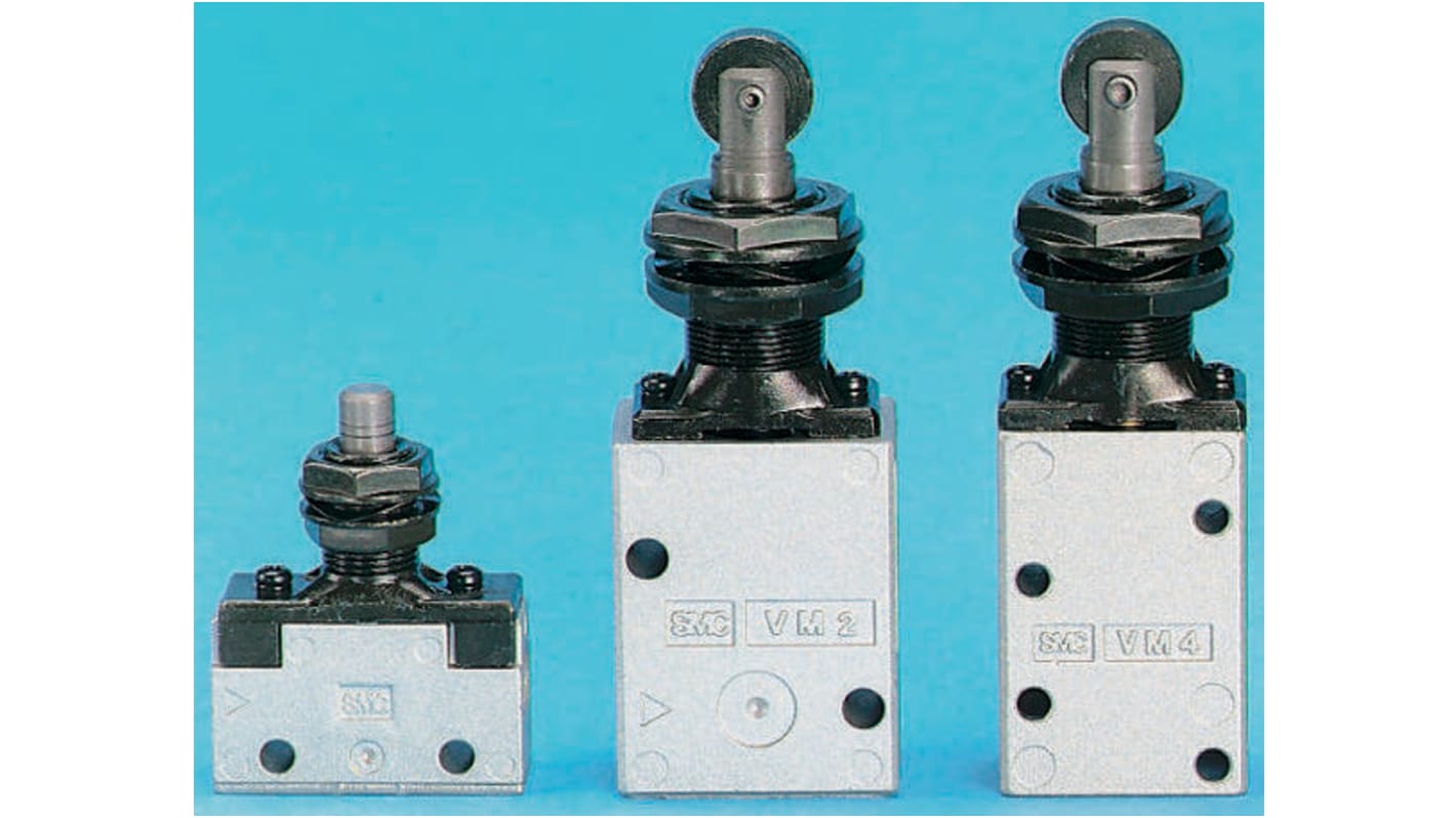 VM430-01-06 | SMC Plunger 3/2 Pneumatic Manual Control Valve VM400 ...