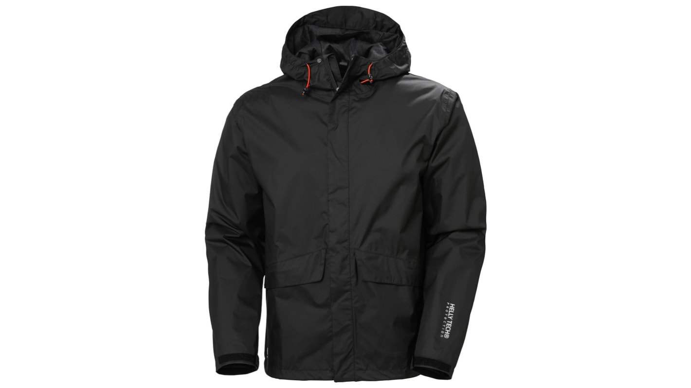 Helly Hansen ジャケット, ユニセックス, サイズ：XS 防水, 黒, 70127-990-XS | RS