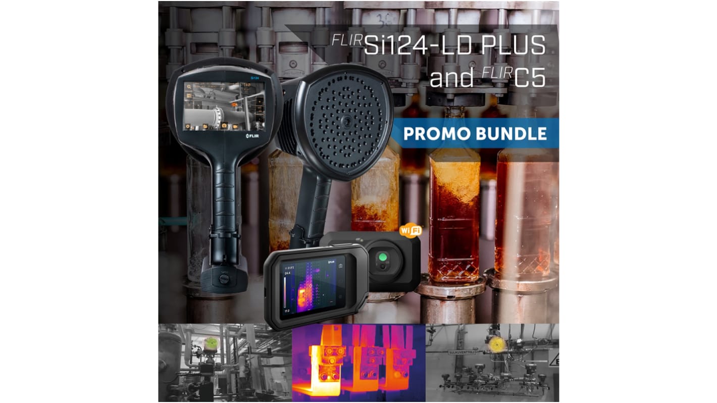 89491-2263 | FLIR Si124-LD Plus + Flir C5 Bundle Ultrasonic Leak ...
