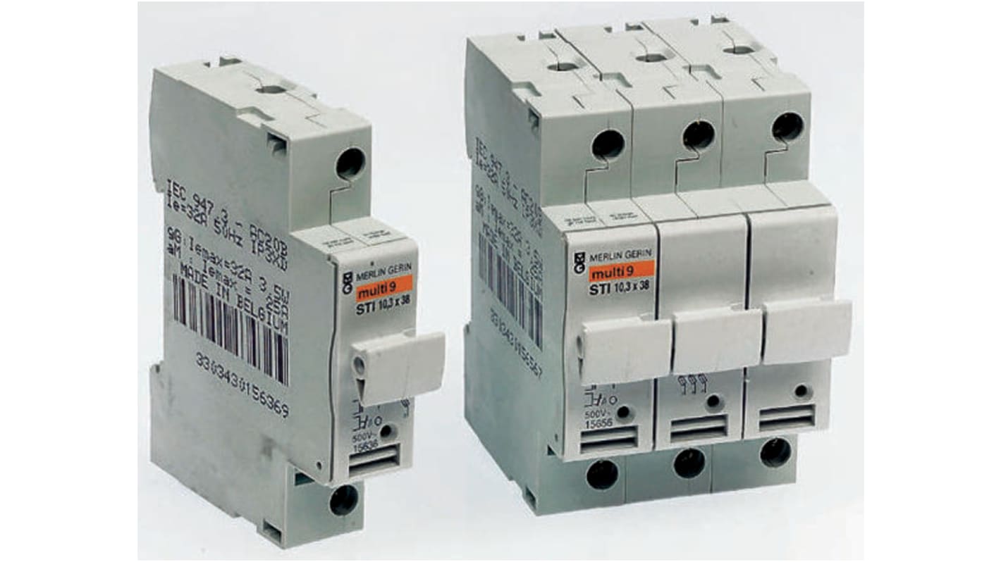 15636 | Porte-fusible Schneider Electric, pour Fusible de type aM ...