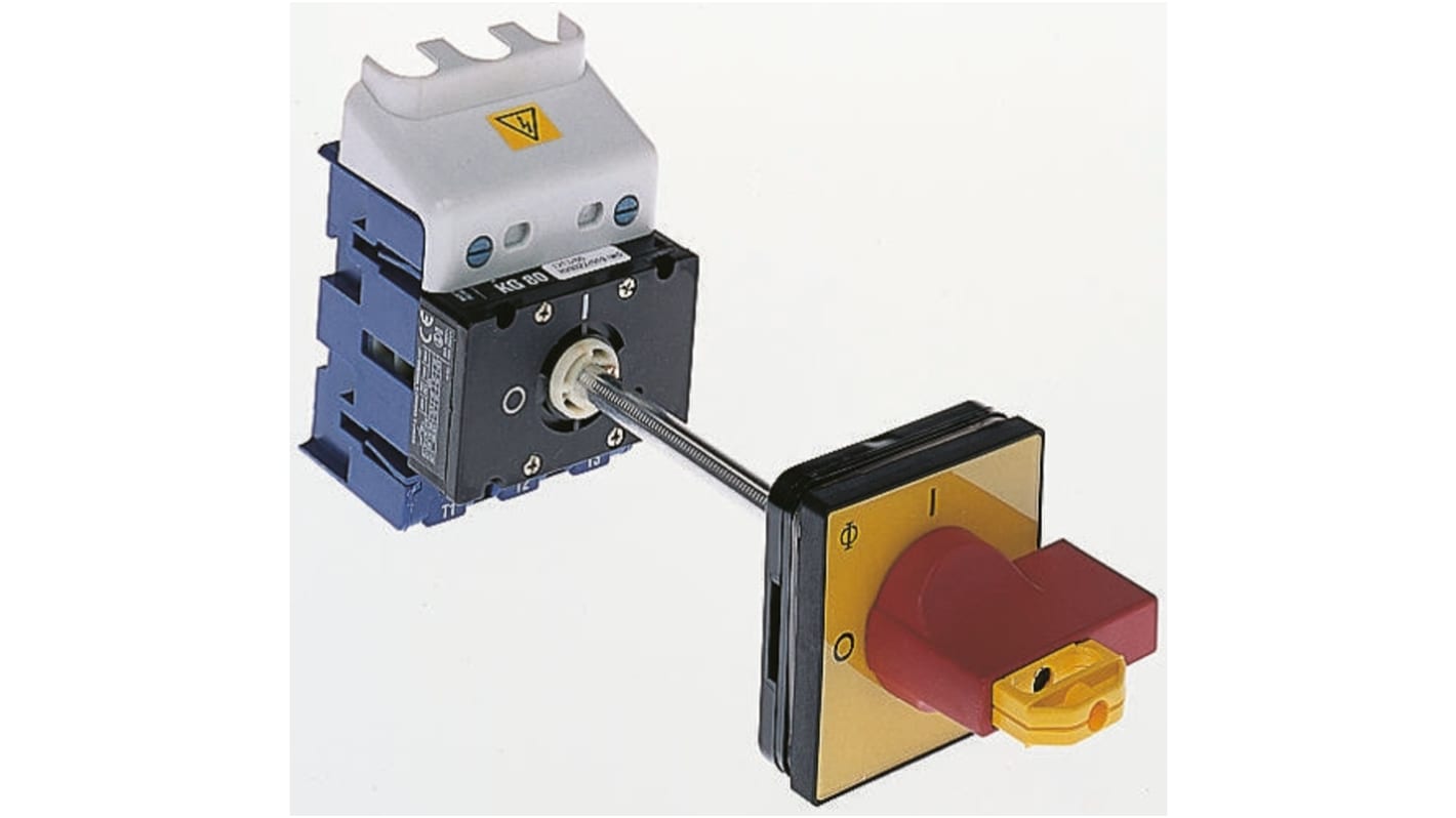 KG161T204/GBA014VE | Kraus & Naimer 4P Pole Isolator Switch - 160A ...