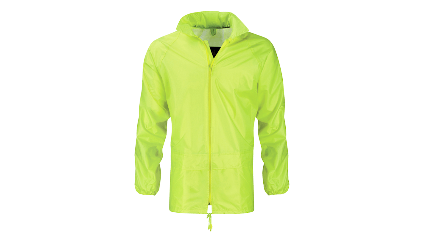 RM4YJ-3XL | Jacket L-W Nylon Saturn Yellow With Hood | RS