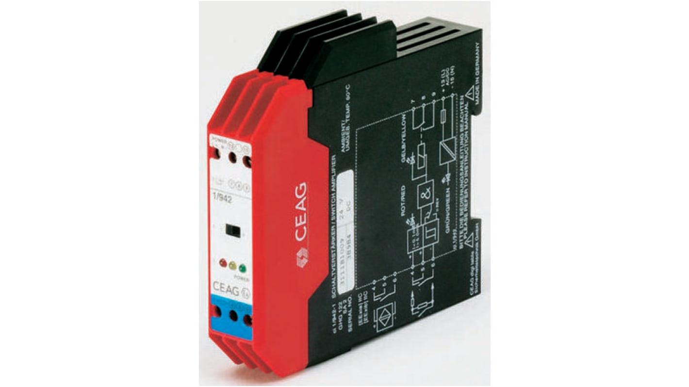 GHG1223121D1009 | 2 channel galvanic isolation unit,24Vdc | RS