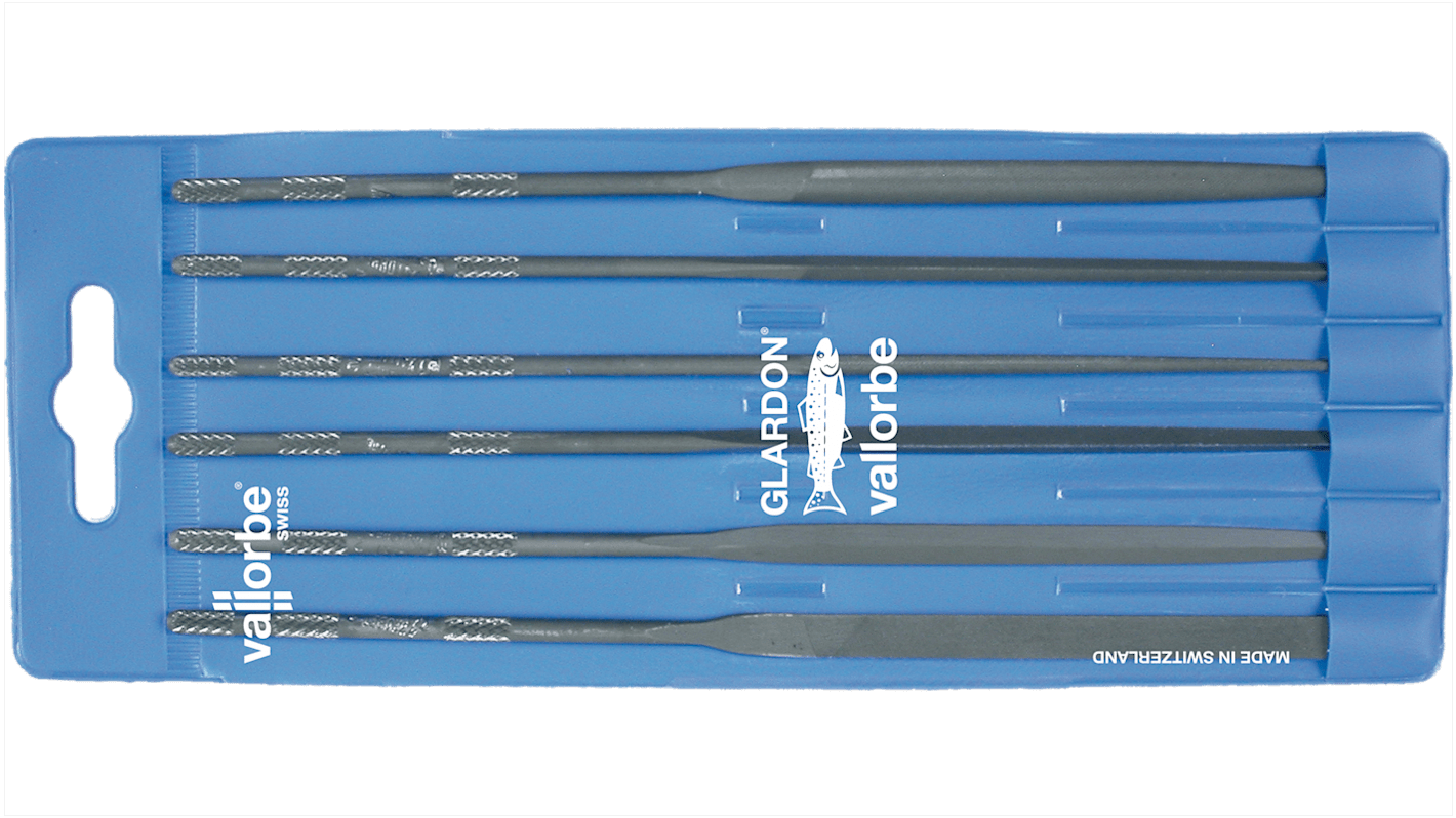 VLA2443-2 | Vallorbe 160mm, Second Cut Needle File Set | RS