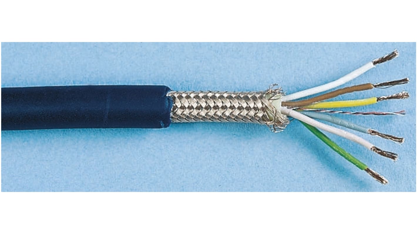 CF11.02.04.02 | Igus chainflex CF11 Data Cable, 0.25 mm², Screened, 20m, Grey TPE Sheath, 24 AWG ...