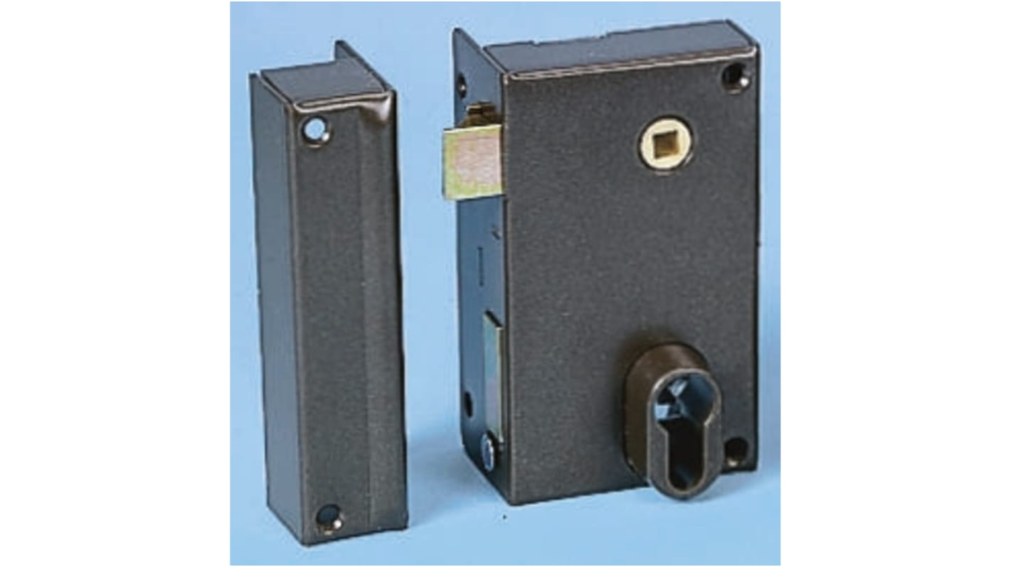 7216 G | Vachette Steel Rim Lock, 116 x 70mm Cutout | RS