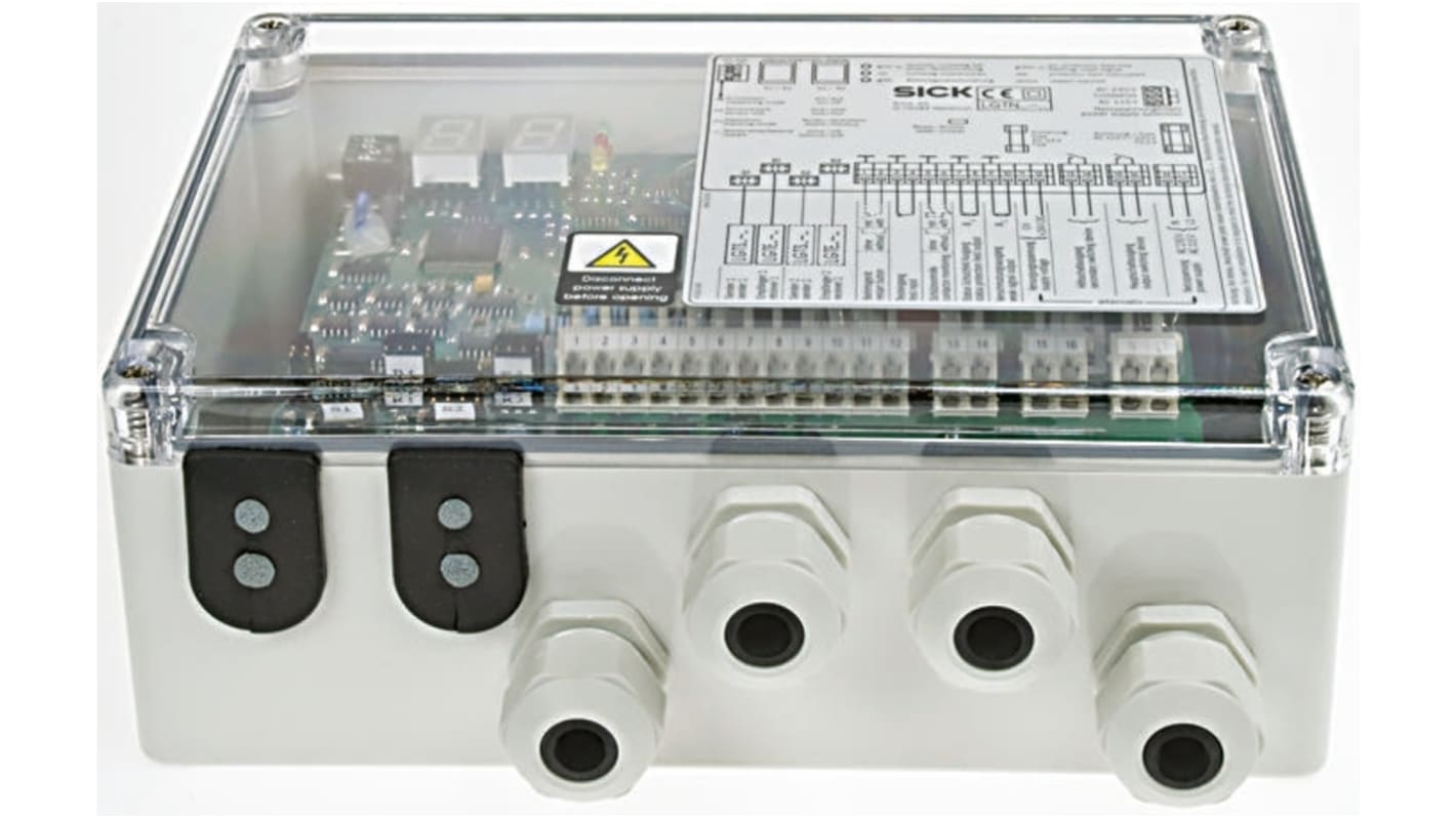 6010521 | Sick Light Beam/Curtain Safety Relay, 24 V dc, 115/230V ac | RS