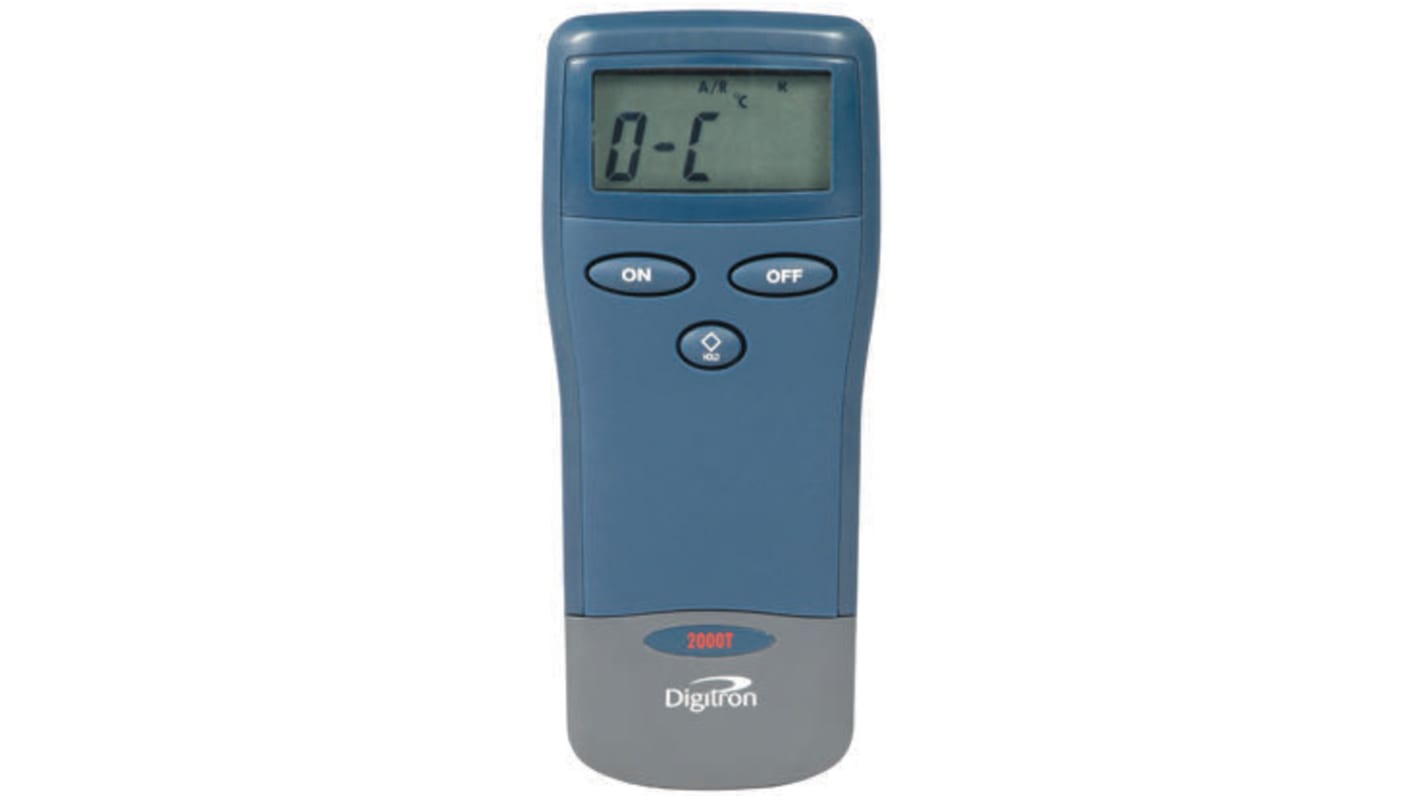 Digitron 2000T Wired Digital Thermometer for HVAC, Industrial Use, K ...