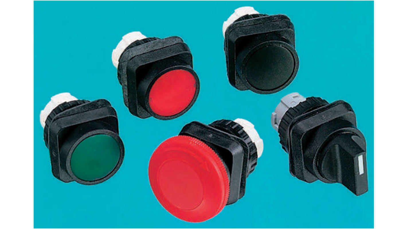 RS PRO Push Button Pneumatic Switch, KAR Series | RS