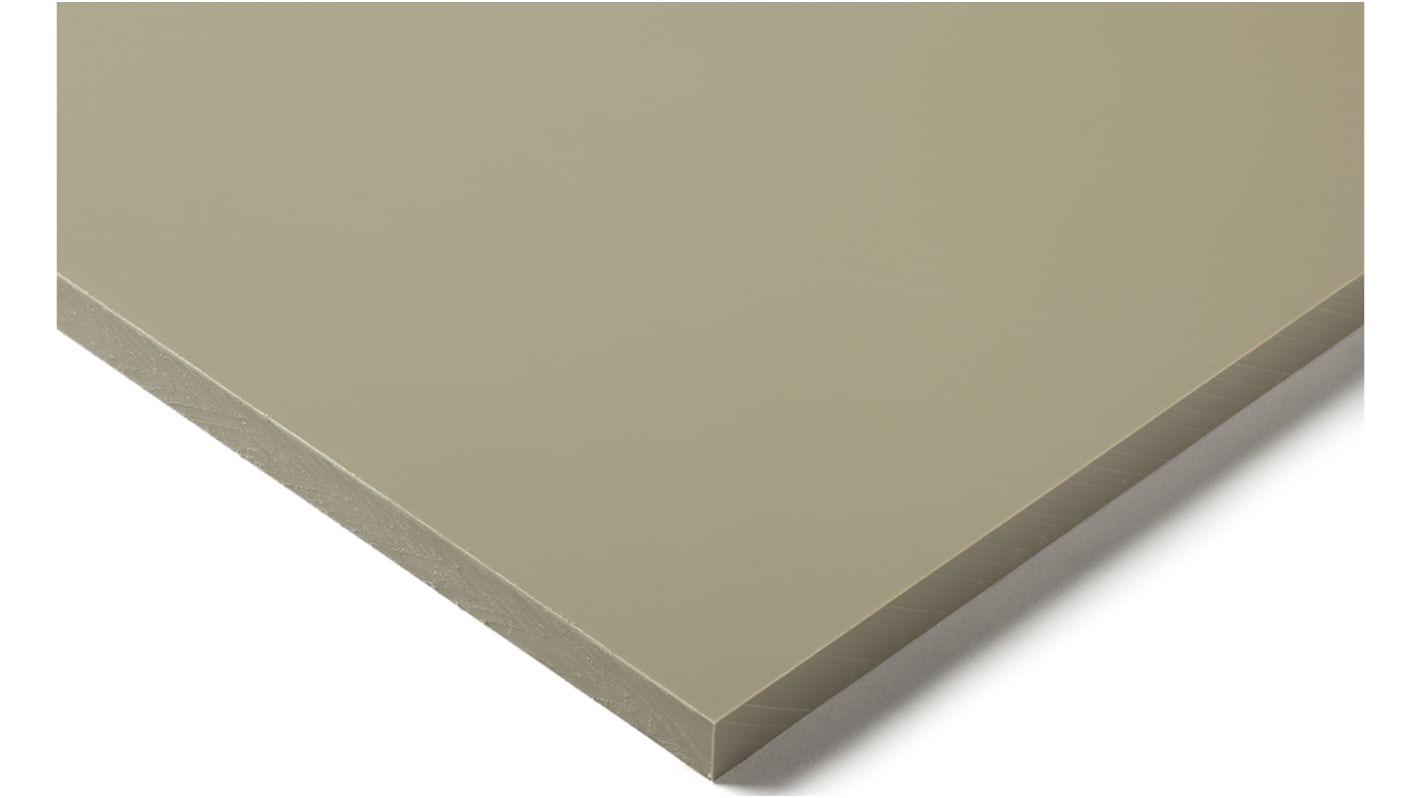 RS PRO Beige Plastic Sheet, 1000mm x 500mm x 20mm | RS