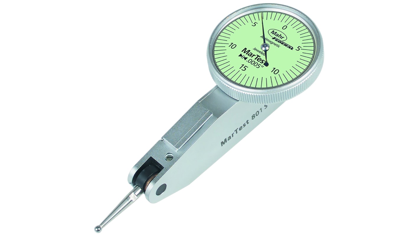 Mahr 4305950RS Imperial Lever Dial Indicator, +0.015in Max. Measurement ...