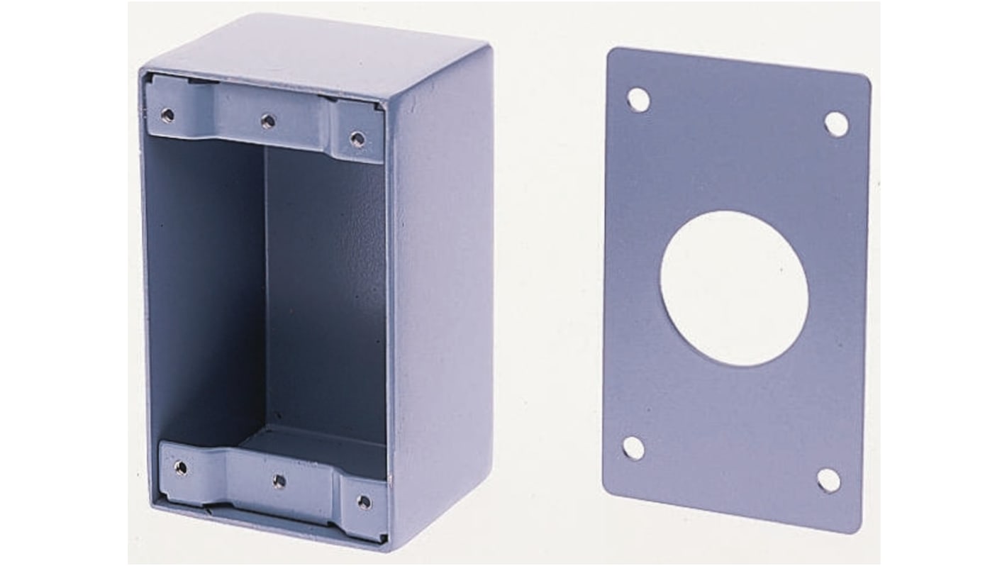 19000 | Hubbell Steel Junction Box, 52 x 63 x 105mm | RS