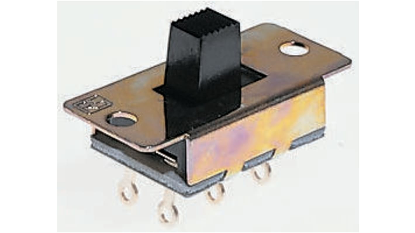 RS PRO Panel Mount, PCB Slide Switch DPDT Latching 500 MA @ 125 V ac ...