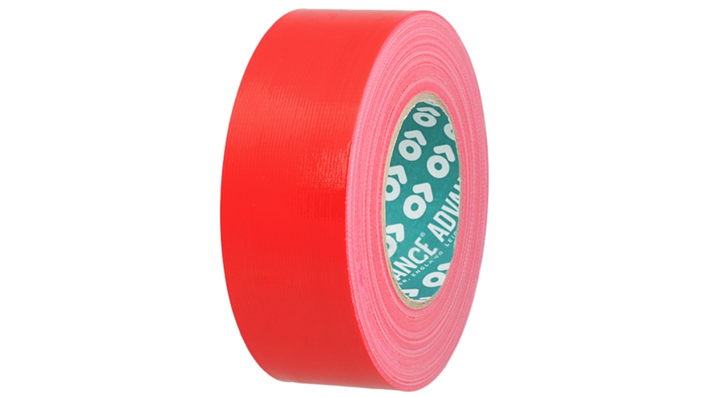 Advance Tapes AT175 Cloth Tape, 50m x 50mm, Red | RS