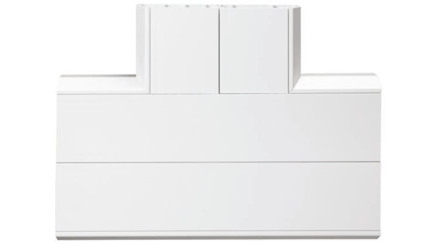EPT2W | Schneider Electric uPVC Cable Trunking Equal Tee, 210 x 52mm ...