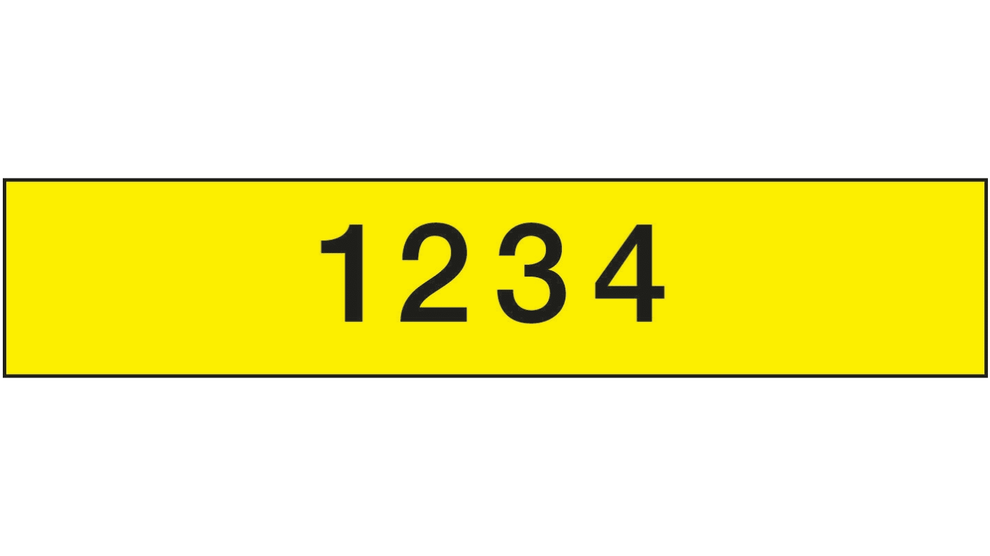 TXC51 | BROTHER Black on Yellow Label Printer Tape, 15 m Length, 24 mm ...