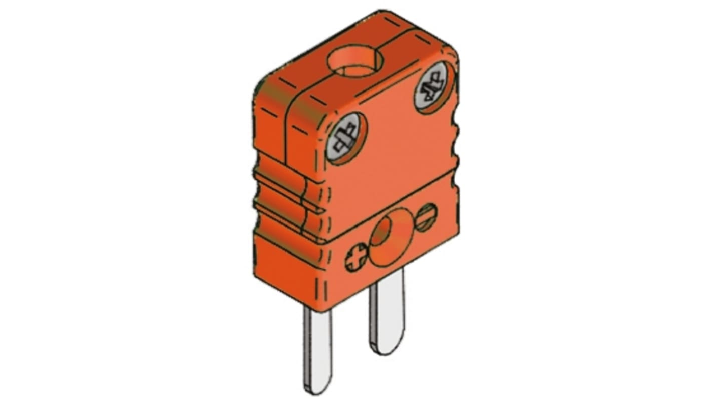 RS PRO, Miniature Thermocouple Connector for Use with Type S ...
