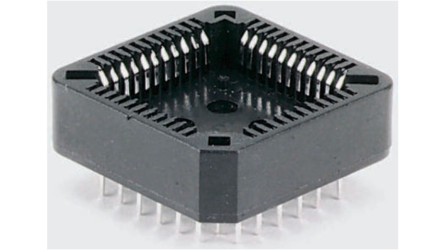 WPLCC068-1PTRC | Winslow 1.27mm Pitch 68 Way PLCC IC Socket | RS