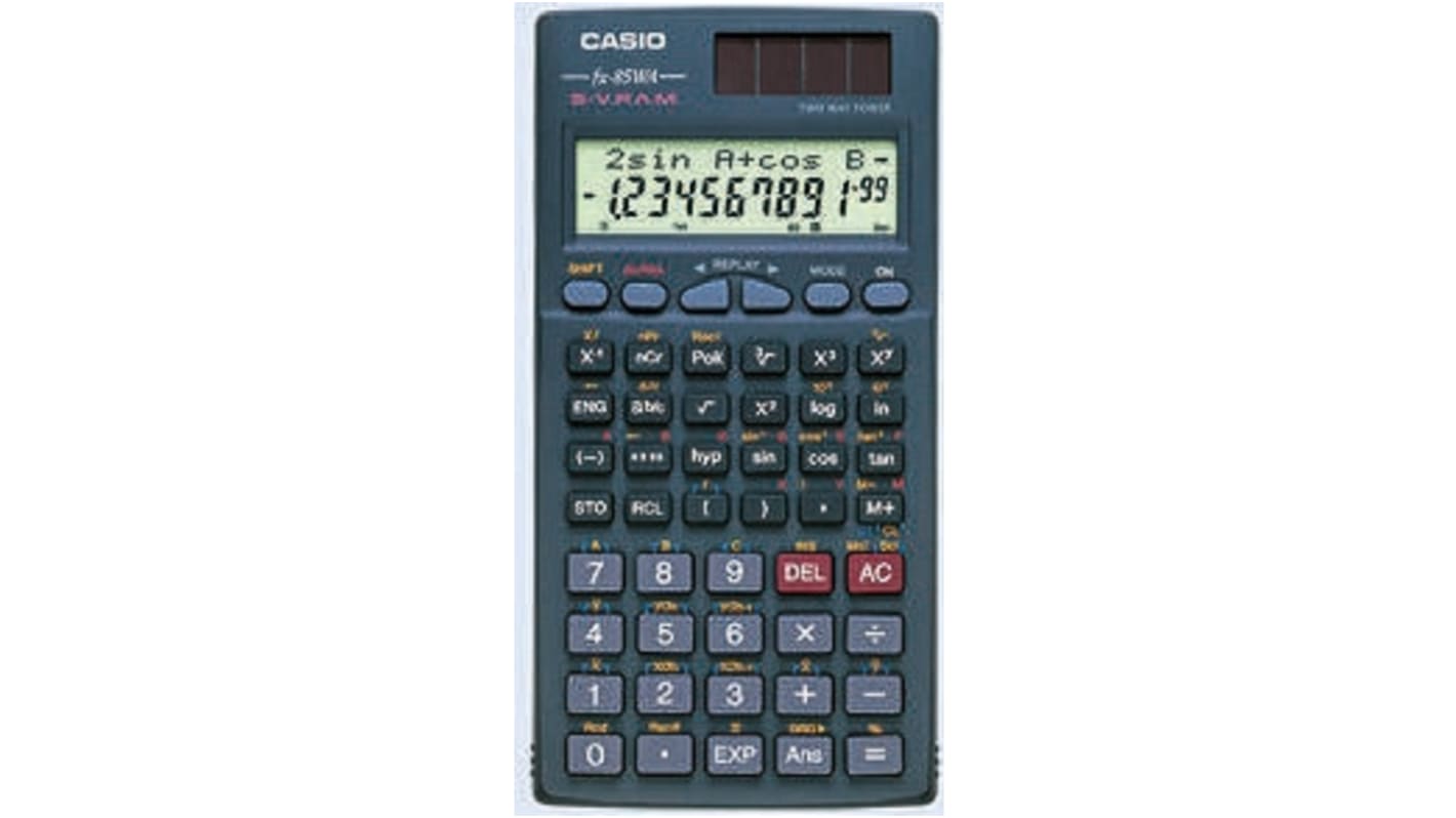 FX-85MS | Casio Battery & Solar Powered Scientific Calculator | RS
