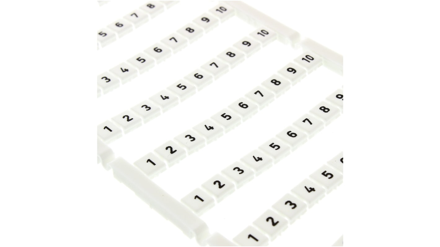 248-502 | Wago Marker Card for use with Terminal Blocks | RS
