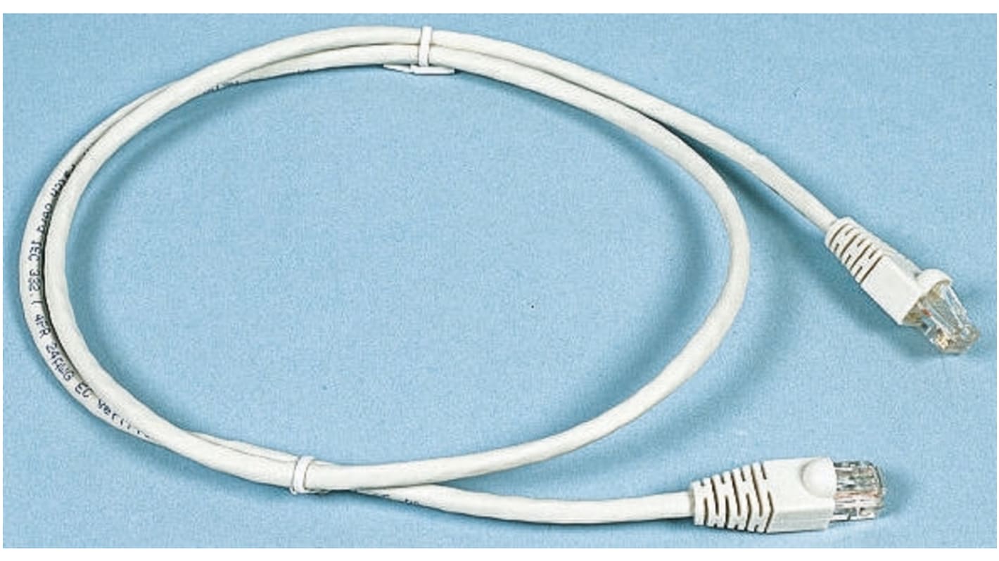 PCD-00071-0E | Molex Cat5e Ethernet Cable Assembly, U/UTP, Grey PVC ...