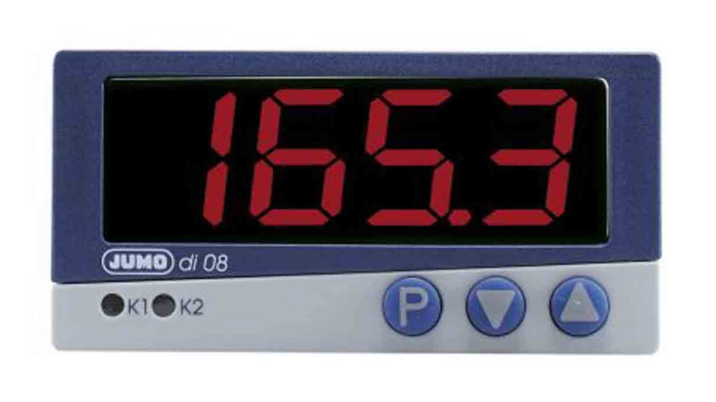 701530/888-23 | Jumo di 32 LCD Digital Panel Multi-Function Meter, 24mm x 48mm | RS