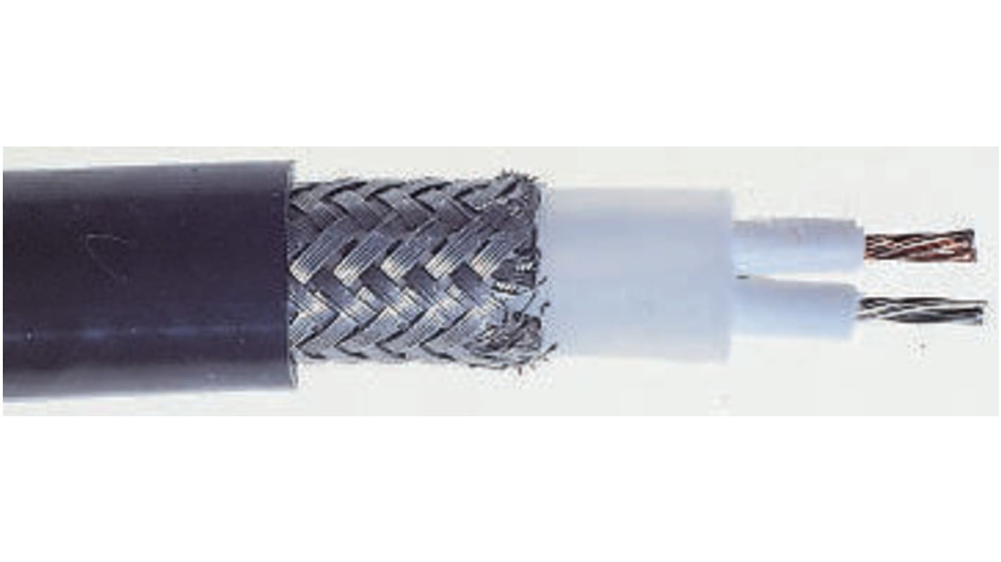 Twin Axial Cable, 100m | RS