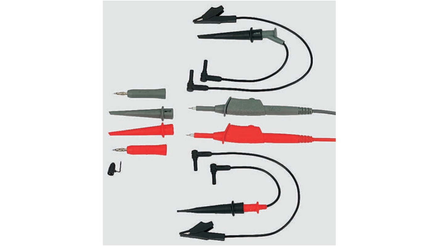 Fluke VPS100 Oscilloscope Probe, Gripper, Voltage Type, 100MHz, 10x | RS