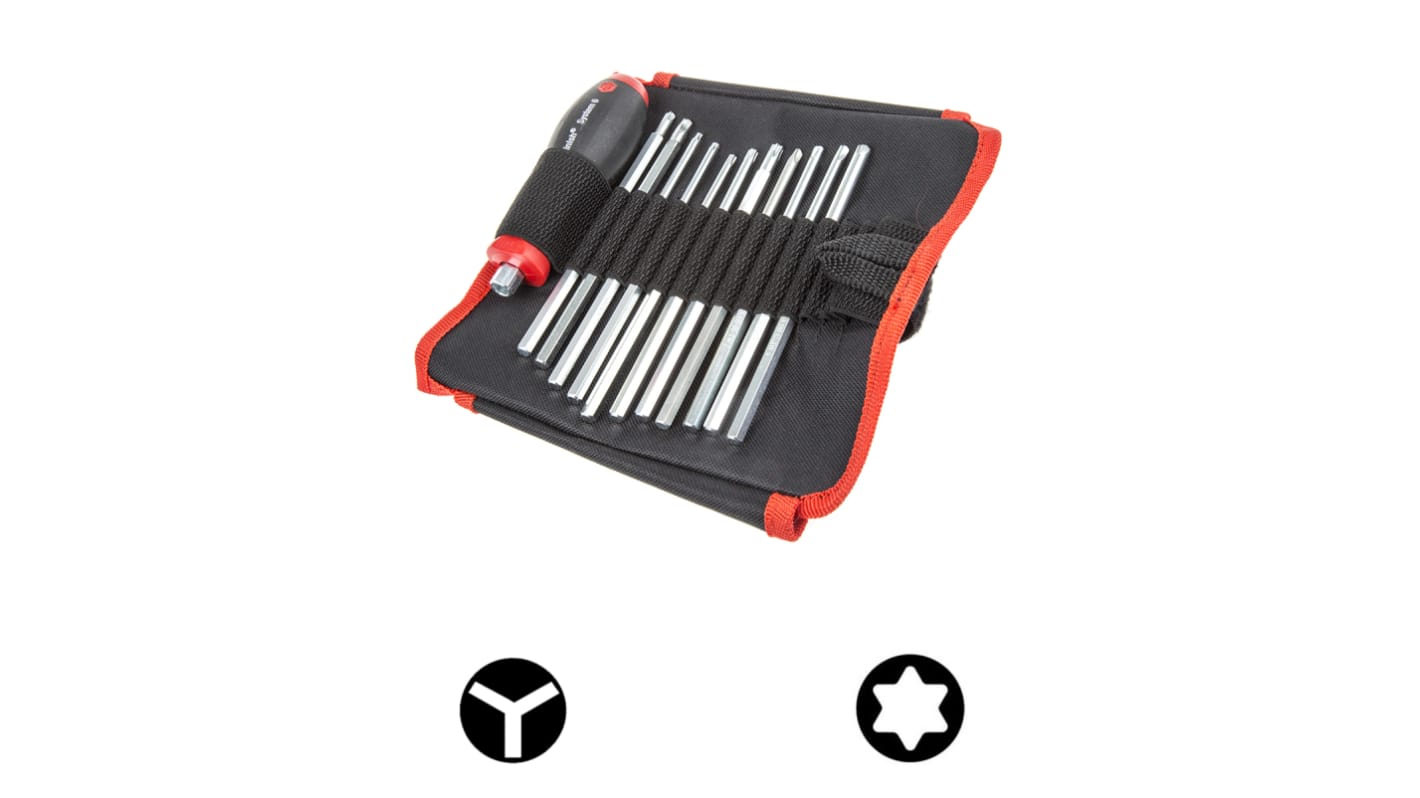 24847 | Wiha Tools Tri Wing; Torq; Torx Screwdriver Set, 12-Piece | RS