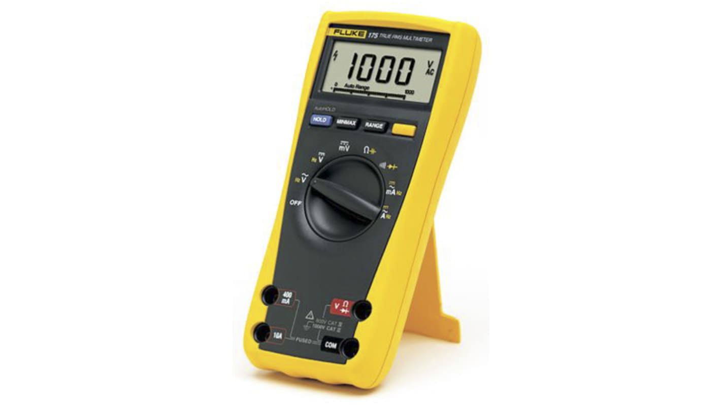 FLUKE-175 EDSNF | Fluke 175 Handheld Digital Multimeter, True RMS, 10A ...
