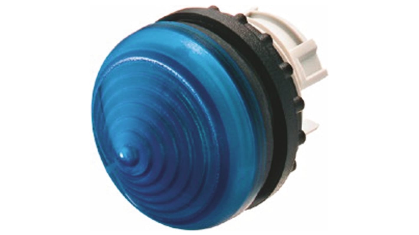 78635863 M22-LH-B+M22-A | Eaton Blue Pilot Light Head, 22.5mm Cutout ...