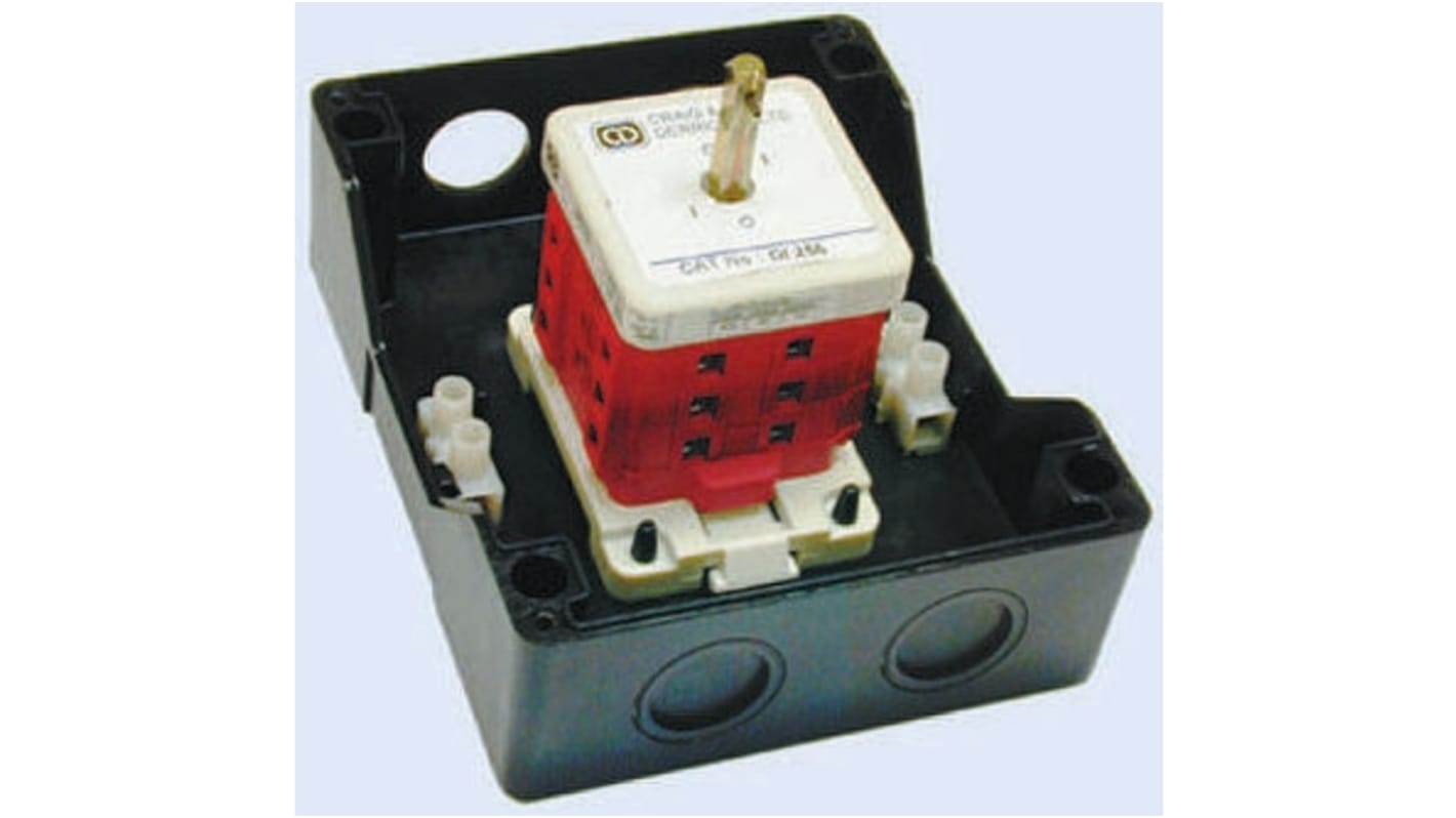 DI403 | Craig & Derricott 3P Pole Isolator Switch - 40A Maximum Current ...