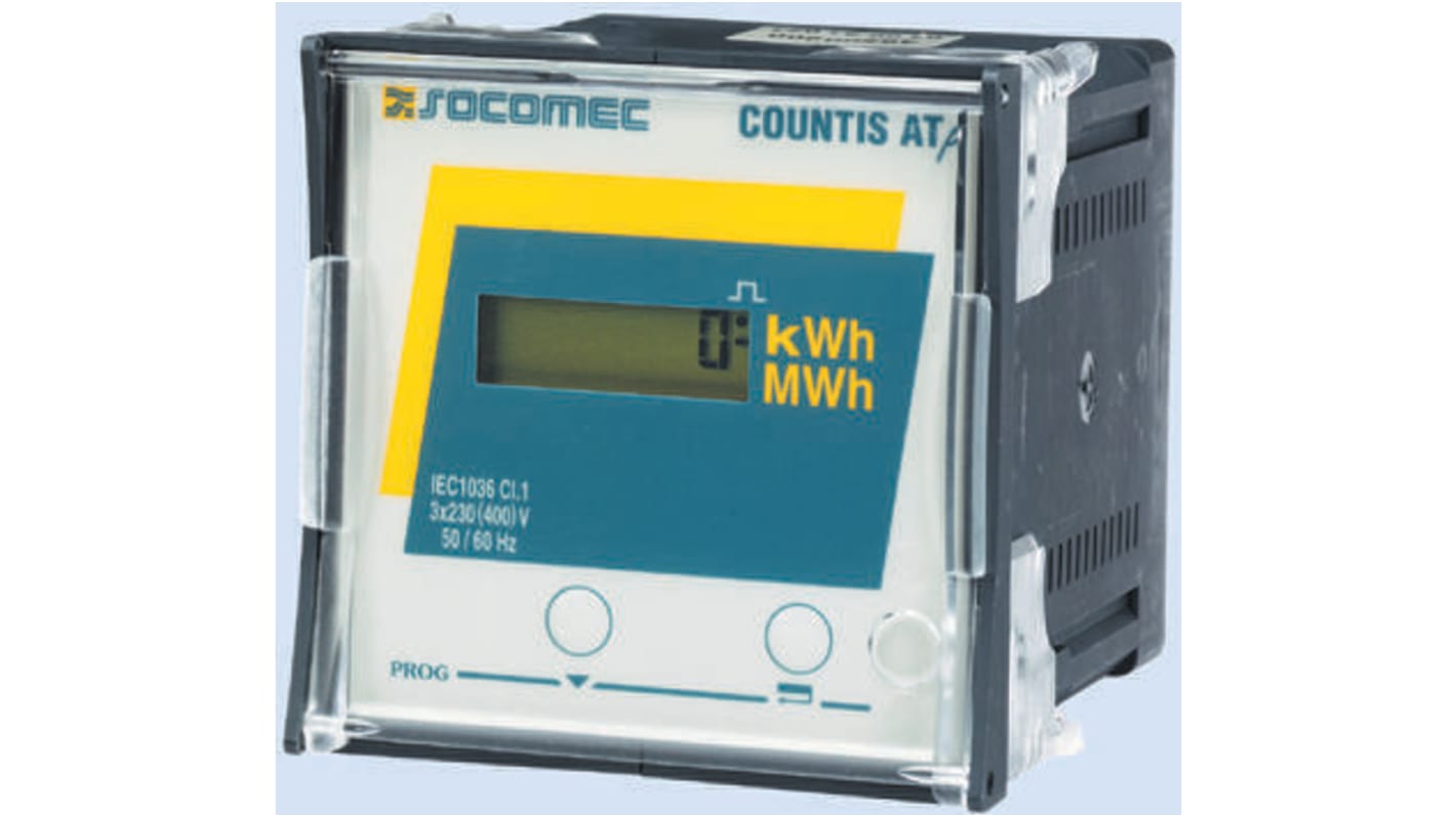 4850 0201 | Compteur d'énergie Socomec, 3 phases | RS