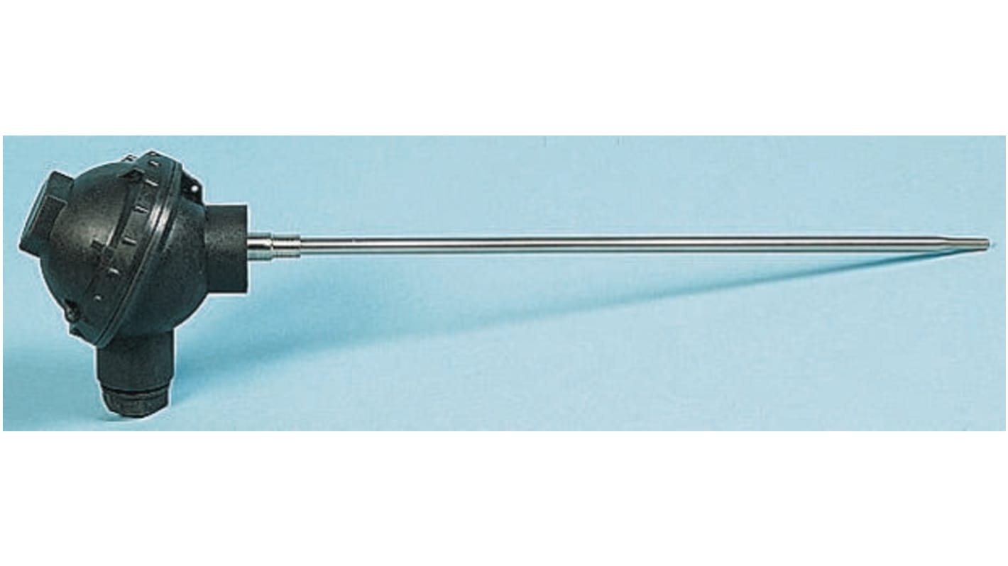 RS PRO PT100 RTD Sensor, 6mm Dia, 250mm Long, 3 Wire, Probe, Class A +250°C Max | RS