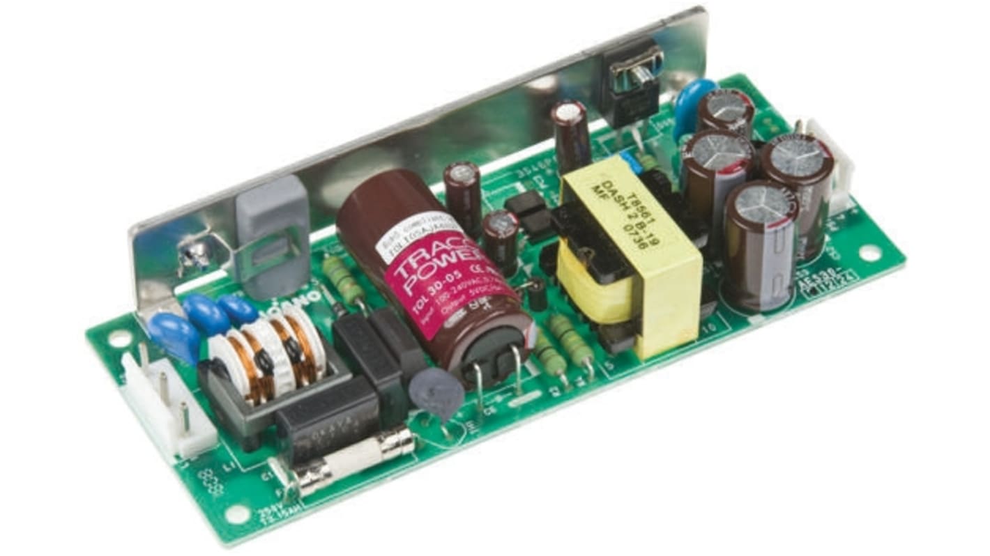 TRACOPOWER Embedded Switch Mode Power Supply (SMPS), TOL 30-24, 24V dc ... TRACOPOWER Embedded Switch Mode Power Supply (SMPS), TOL 30-24, 24V dc ...