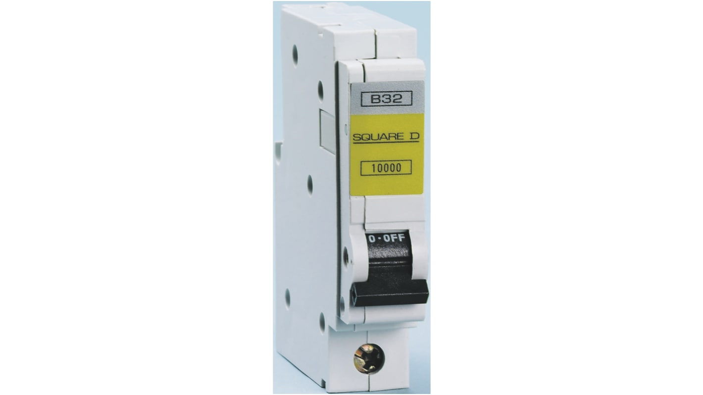 QO110EB10 | Square D QOE MCB Mini Circuit Breaker1P, 10A Curve B, 415V ...