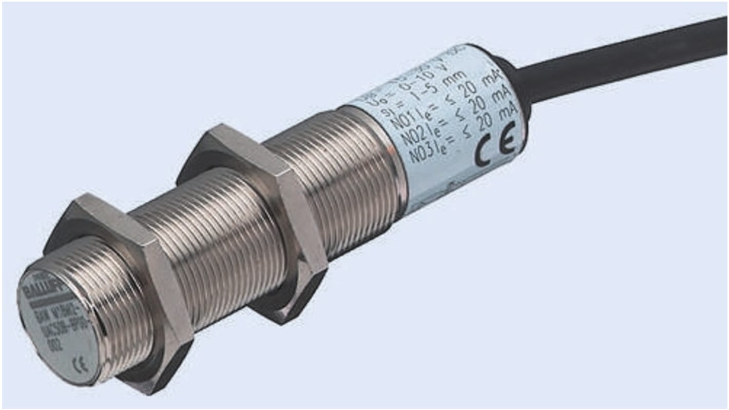BAW M18MI2-UAC50B-BP05-002 | Sensor de proximidad BALLUFF, M18 x 1, alcance 5 mm, salida ...