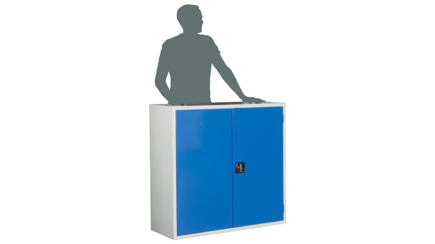 RS PRO Steel Floor Standing Storage Cabinet, 1000 x 1015 x 430mm | RS