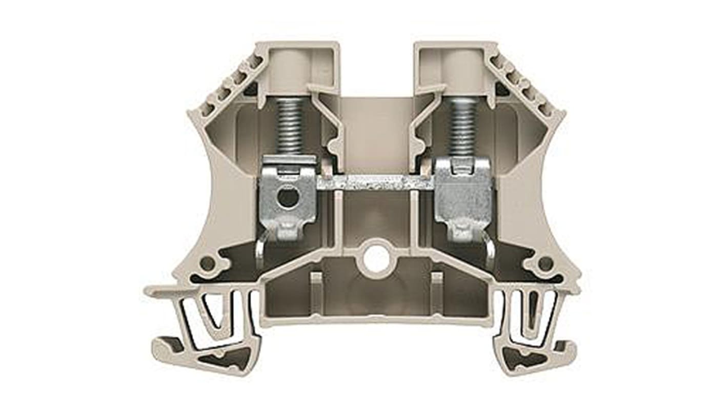 1781750000 | Weidmuller WDU Series DIN Rail Terminal Block, 10mm² ...