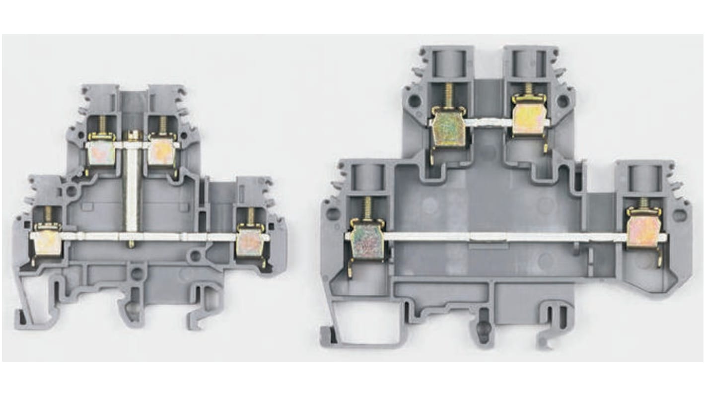 1SNA115498R1700 | Entrelec SNA Series Grey Double Level Terminal Block ...