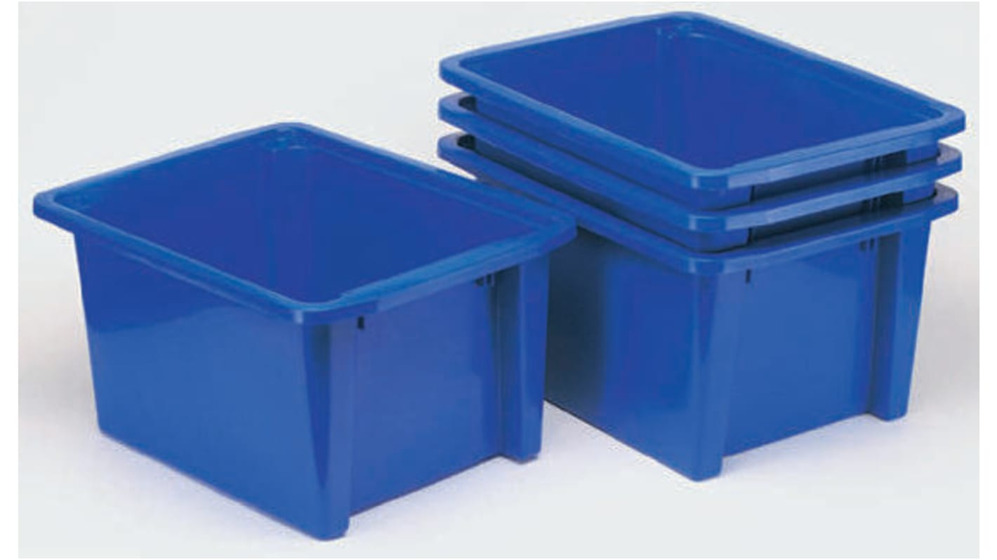 SB27BBL/4-1RS | Blue economy storage box,27 litre | RS